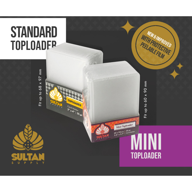 Jual Sultan Toploader Reguler Mini Card Protection/Base Ball Card ...