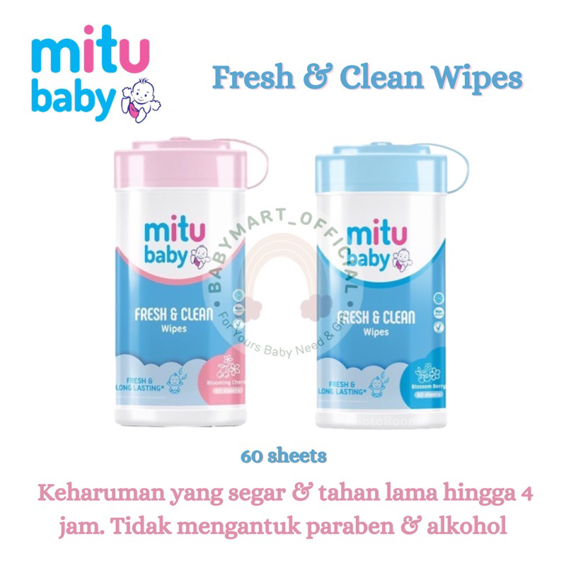 Jual Mitu Baby Botol Wipes 60 sheets / Mitu Baby Fresh & Clean Wipes 60 ... Jual Mitu Baby Botol Wipes 60 sheets / Mitu Baby Fresh & Clean Wipes 60 ...