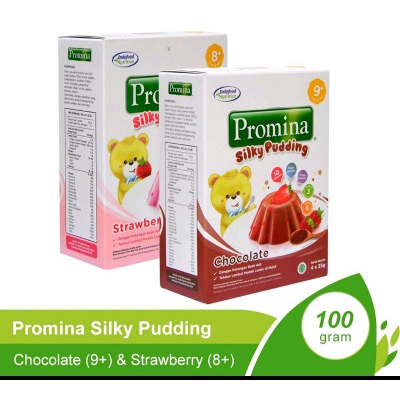 Jual Silky Pudding Chocolate/Strawberry 9+ 100gr Pudding Bayi Cemilan ...