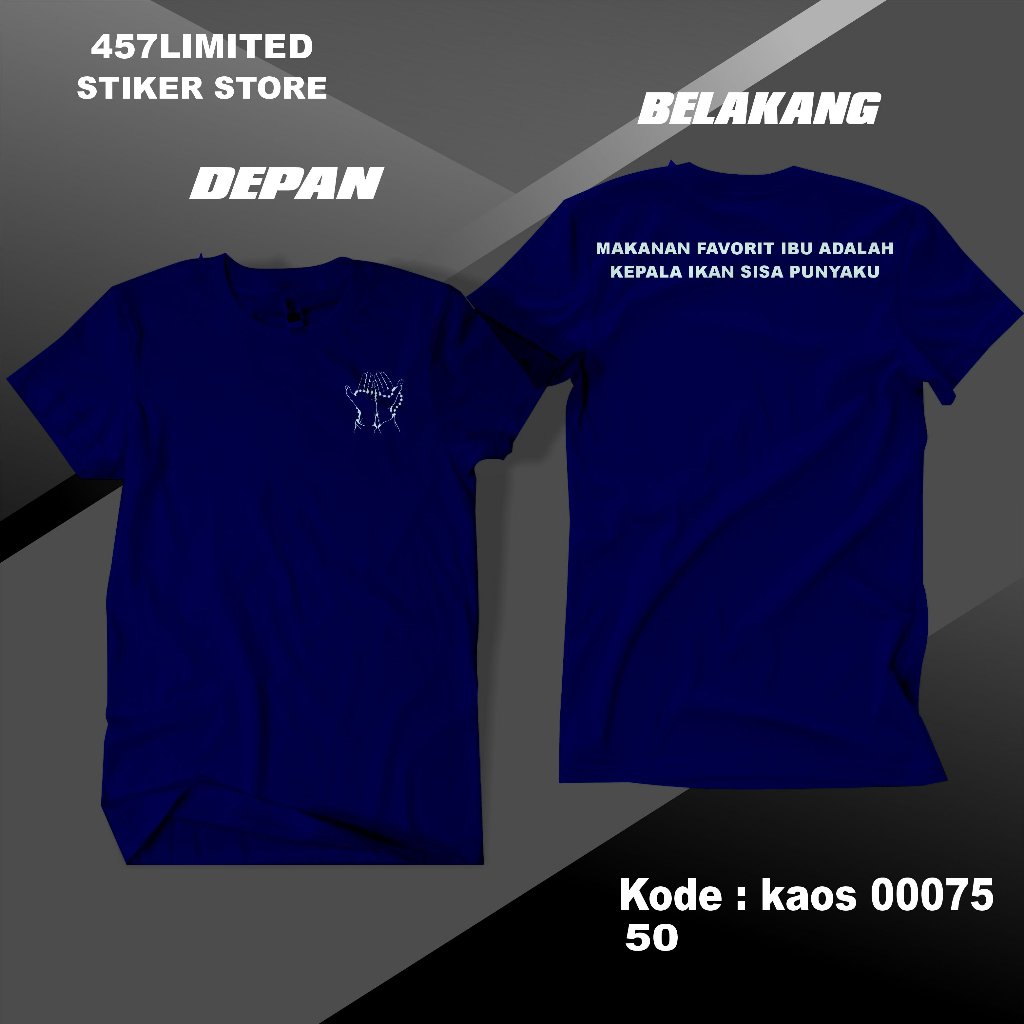 Jual kaos DAKWAH ISLAM Makanan Favorit Ibu Adalah Kepala Ikan Sisa ... Jual kaos DAKWAH ISLAM Makanan Favorit Ibu Adalah Kepala Ikan Sisa ...