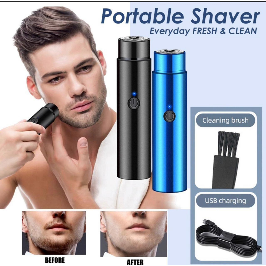 Jual Shaver Mini Mesin Cukur Kumis Jenggot Elektrik Portable Mini ...