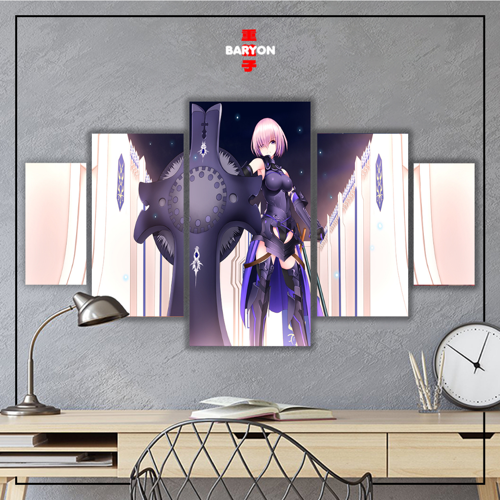 Jual BARYON Wall Decor PAJANGAN HIASAN KAMAR FATE GRAND ORDER MASHU 1 ...