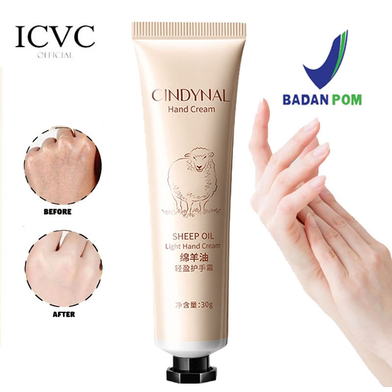 Jual [BPOM] Cindynal Hand Cream Krim Pemutih Tangan Sheep Oil Alami ...