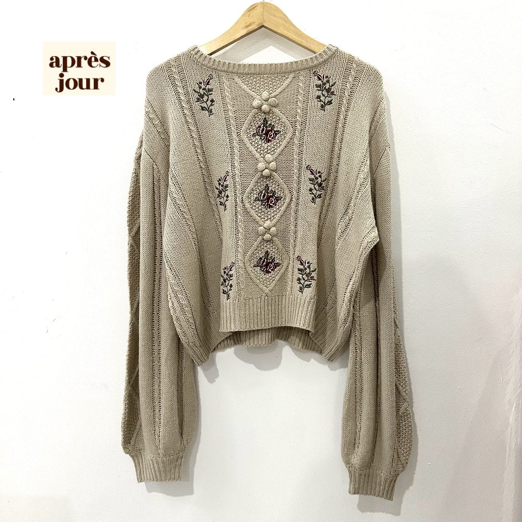 Jual [PREMIUM & BRAND] Sweater Cardigan Model Vest Tali Tweed Lengan ...