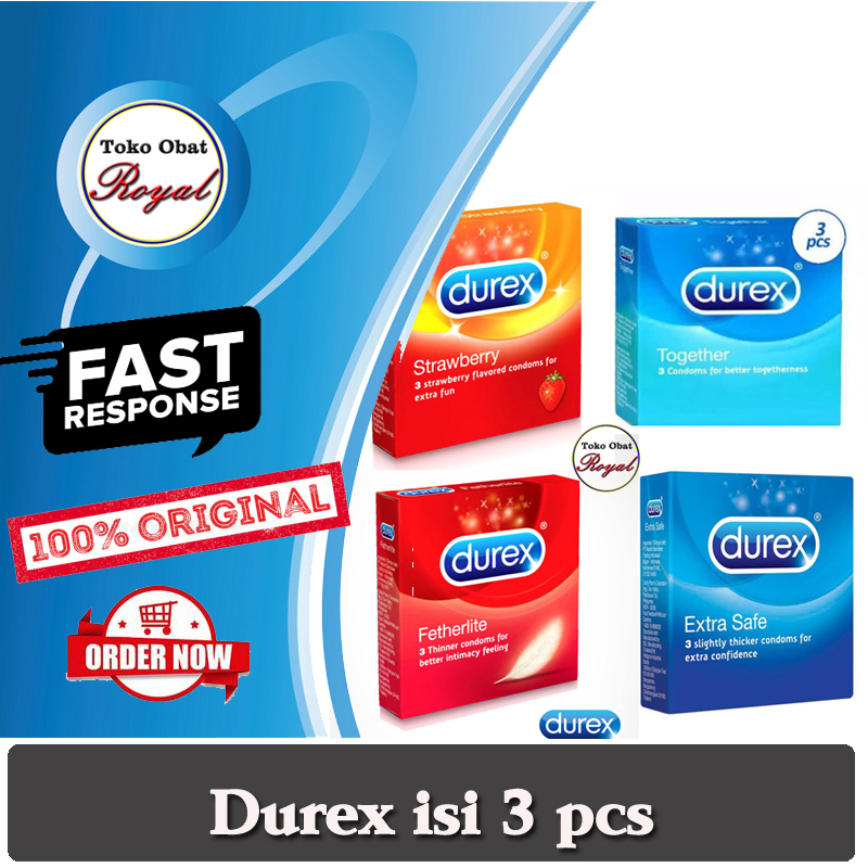 Jual Durex Kontrasepsi Ekonomis isi 3 pcs | Shopee Indonesia