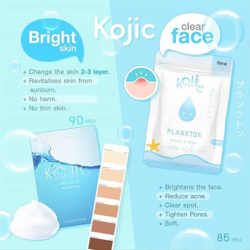 Jual KOJIC PLANKTON Bright & Glow Soap | Shopee Indonesia