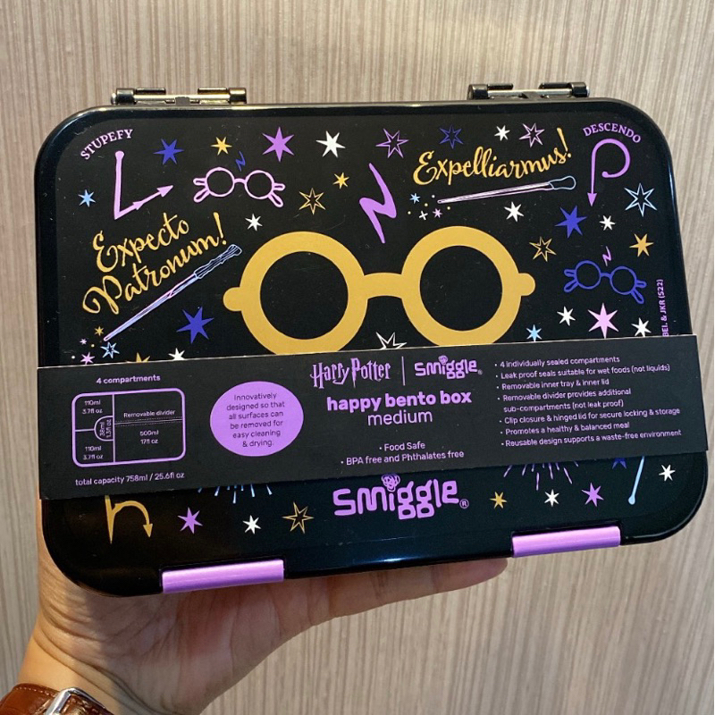 Jual Smiggle Lunch Box // Lunch Box Smiggle // Smiggle Harry Potter ...
