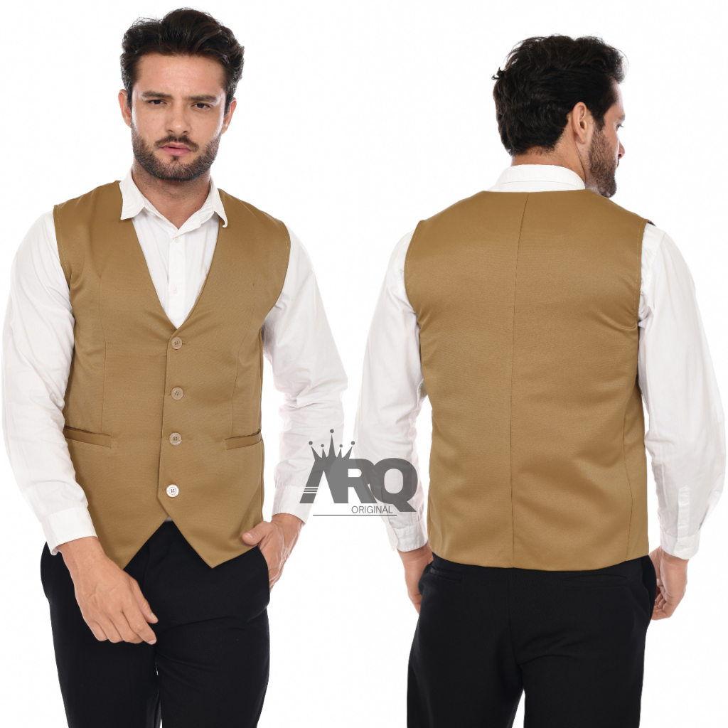 Jual TERLARIS ! JAS ROMPI VEST PRIA SLIMFIT BAHAN PREMIUM ORIGINAL ARQ ...