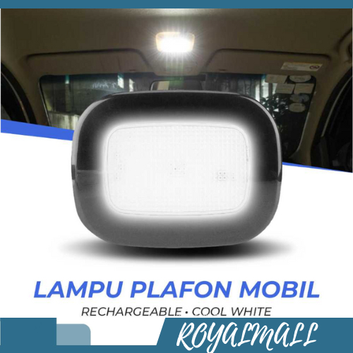 Jual ampu Plafon Mobil Car Ceiling Light Rechargeable Cool White - Y ...