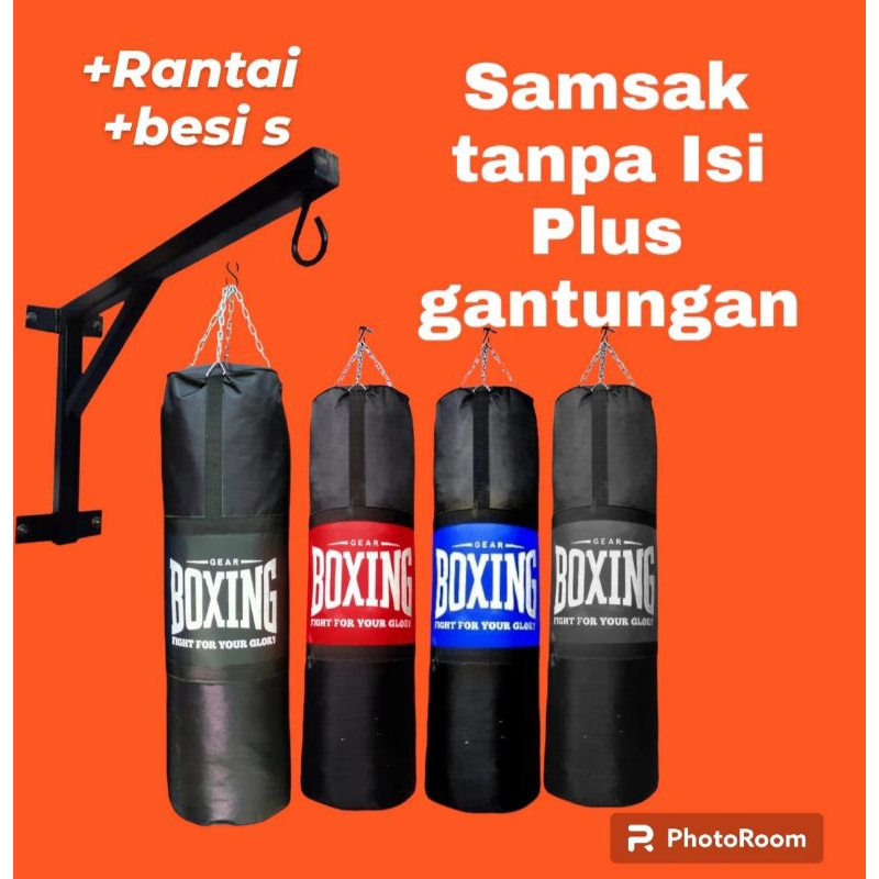 Jual samsak tinju Tanpa Isi+gantungan samsak tinju alat olahraga ...