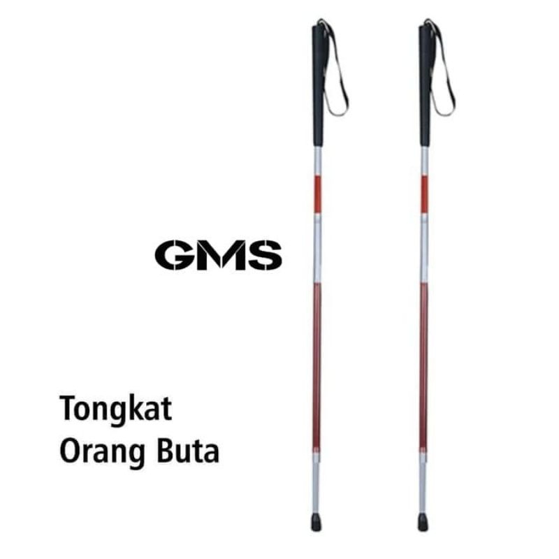 Jual Tongkat Tuna Netra Onemed / Onehealth Tongkat Kaki 1 Lipat Orang ...