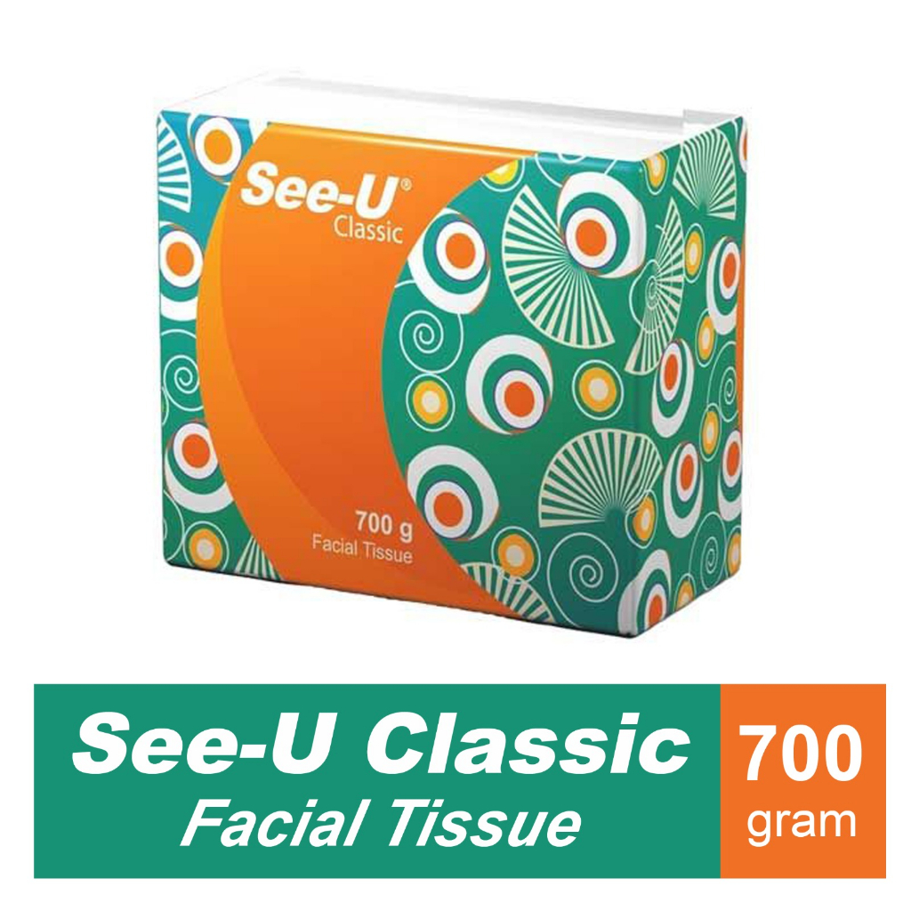 Jual Tissue See-U Classic 700 gram 2 ply Termurah PROMO HALAL | Shopee ...