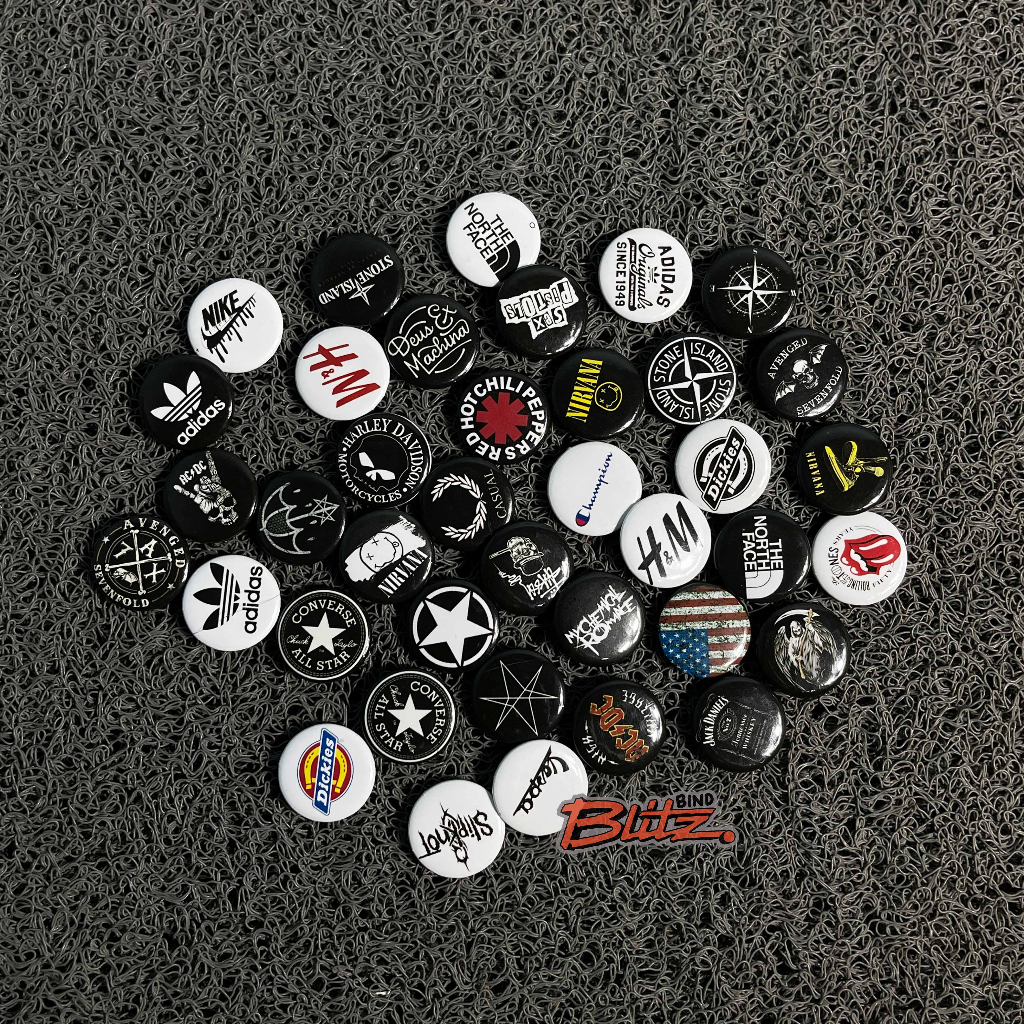 Jual PIN BROSH PIN BUTTON BERGAMBAR AKSESORIS PREMIUM | Shopee Indonesia