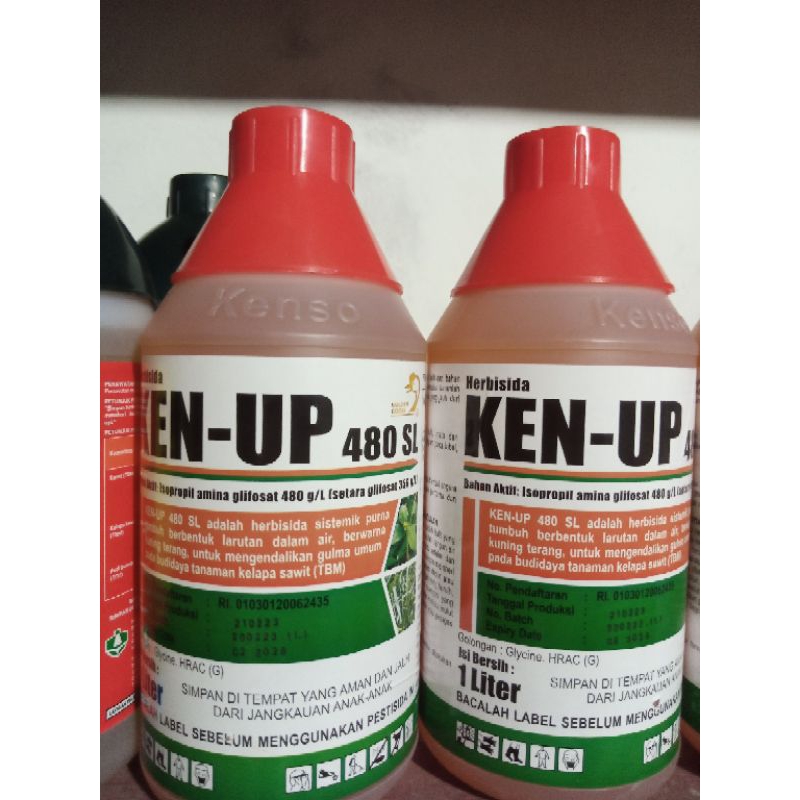 Jual HERBISIDA KEN UP 480 SL Kemasan 1 Liter | Shopee Indonesia