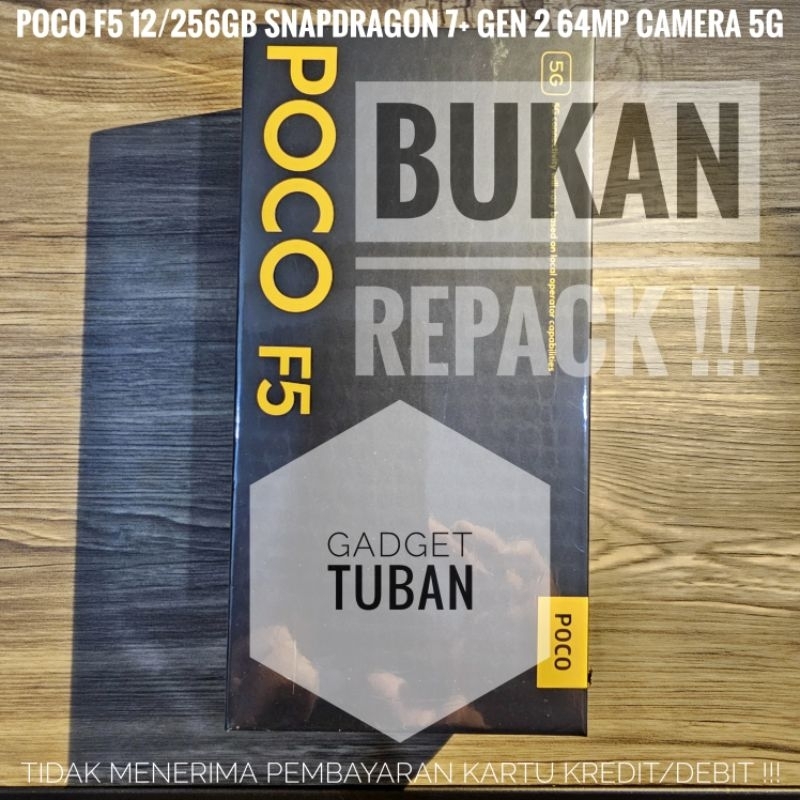 Jual Poco F5 12/256 GB Snapdragon 7+ Gen 2 64MP Camera 5G Ready ...