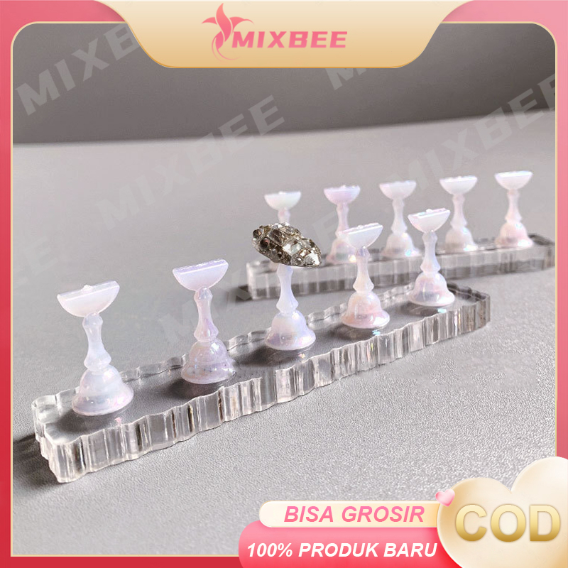 Jual 5 Pcs/set Stand Display Kuku Palsu Magnetik Untuk Salon Manicure ...