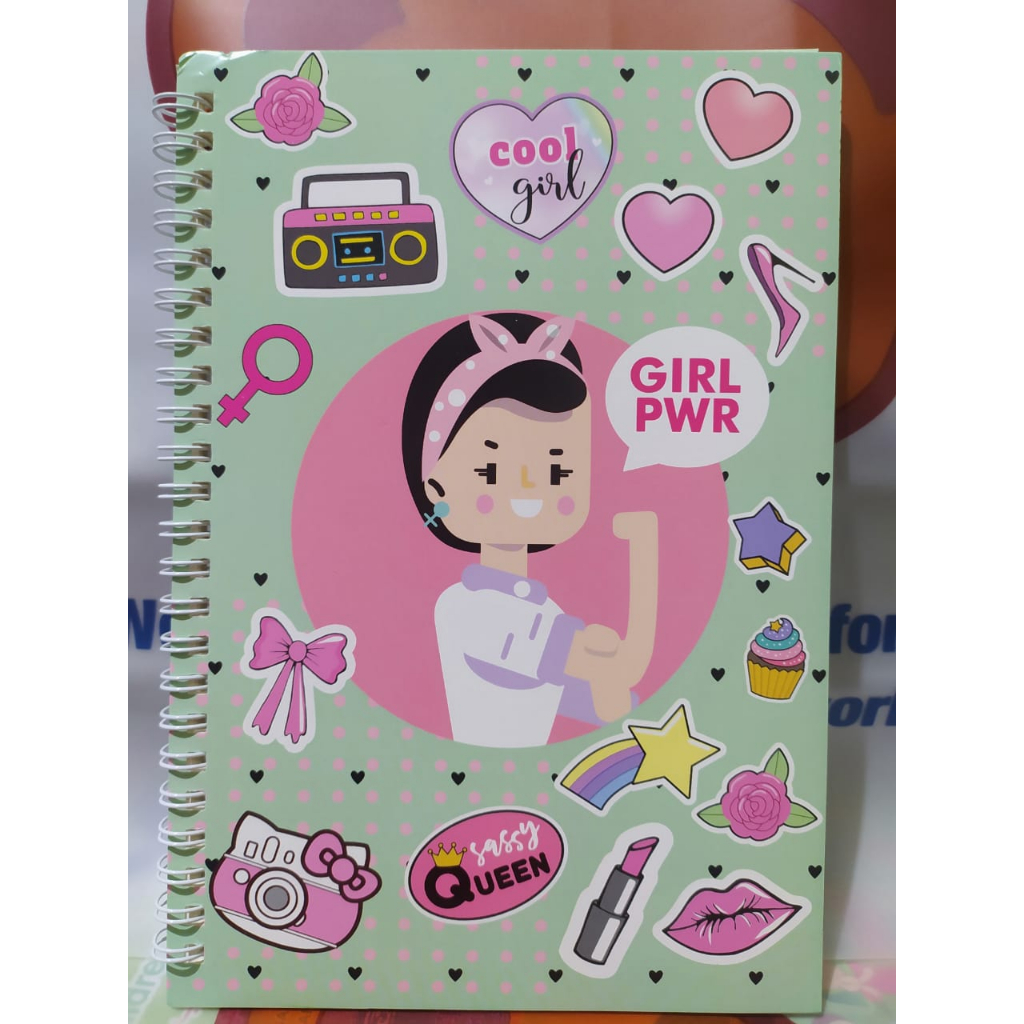 Jual Buku Catatan / Notebook A5 Motif Lucu / Fancy / Kartun / Karakter ...