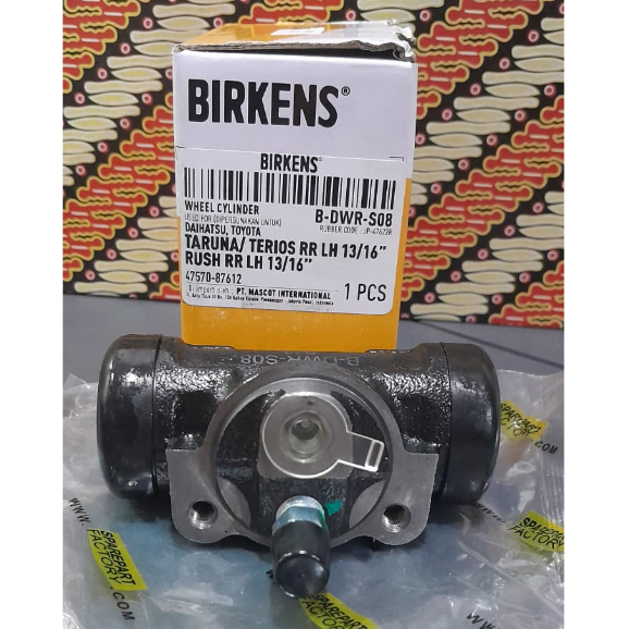 Jual MASTER REM / WHEEL CYLINDER BELAKANG KIRI TARUNA / TERIOS / RUSH ...