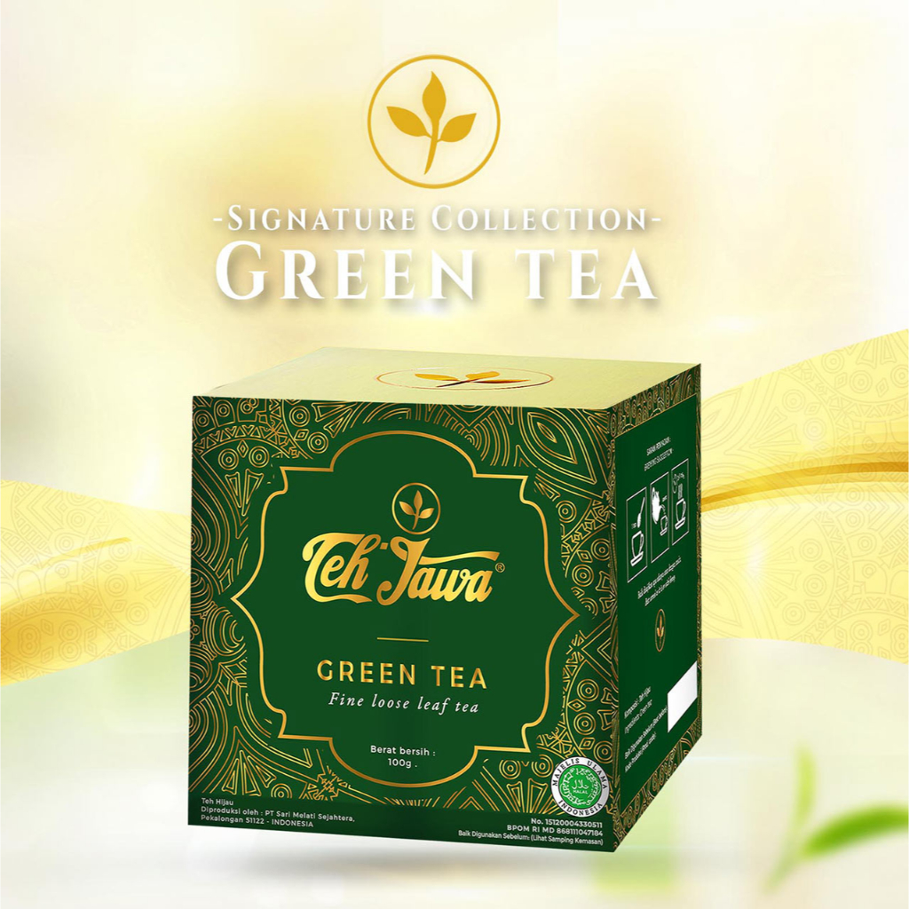 Jual Teh Jawa SBY - Green Tea Signature Fine Loose Premium Tea ( Isi ...