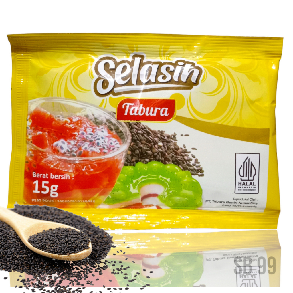 Jual Biji Selasih Merk Tabura Kemasan 15g | Shopee Indonesia