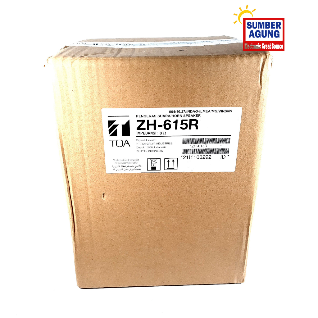 Jual ZH615R Horn Speaker TOA 15W 15 Watt Corong Original Pengeras Suara ...