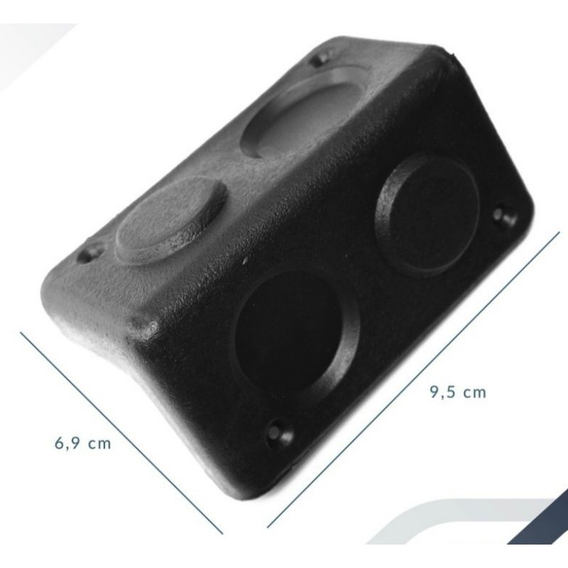 Jual Plat Siku Box Hitam / siku box speaker plastik | Shopee Indonesia