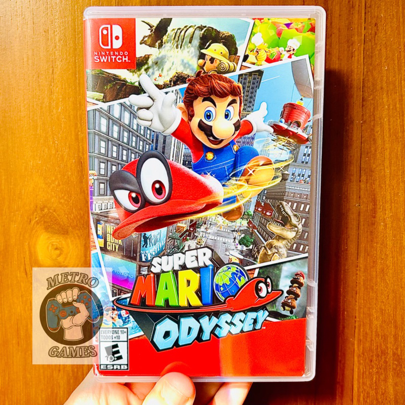 Jual Super Mario Odyssey Switch Game Catridge Fisik Super Mario Odyssey ...