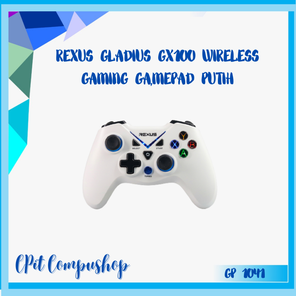 Jual Rexus Gladius GX100 Wireless Gaming Gamepad - Joystick / Stick ...