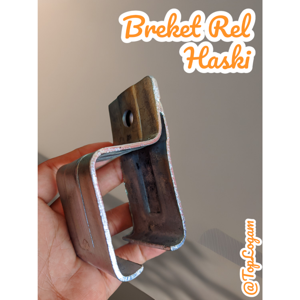 Jual Breket Rel Braket Rel Atas Henderson Pintu Besi HASKY | Shopee ...