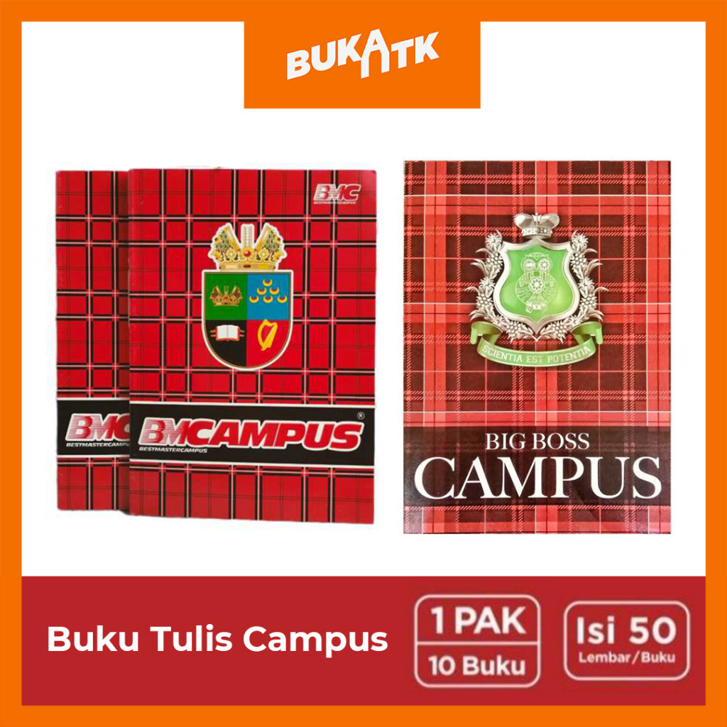 Jual Buku Tulis Kampus 50 Lembar / Buku Boxy Campus 50 Lembar | Shopee ...
