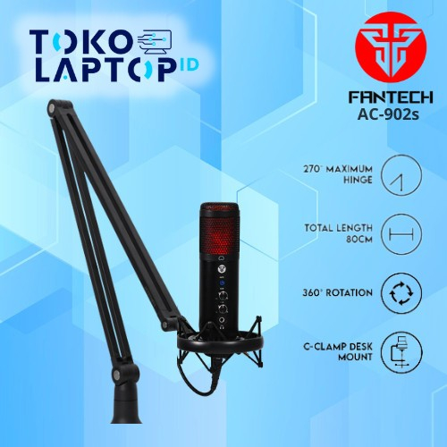 Jual Fantech AC902s / AC-902s Microphone Stand Boom Arm | Shopee Indonesia