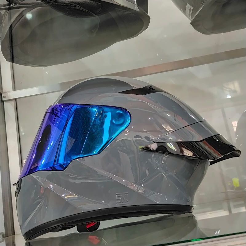 Jual Helm Full Face KYT TT Course Solid Gorilla Grey Glossy ORIGINAL ...