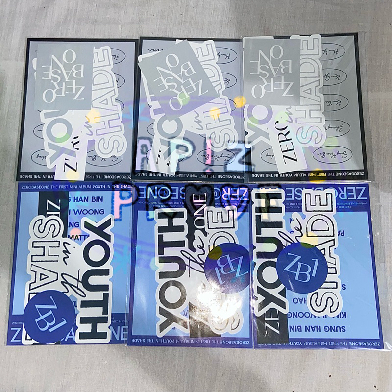 Jual STICKER ALBUM ZEROBASEONE ZB1 OFFICIAL | Shopee Indonesia