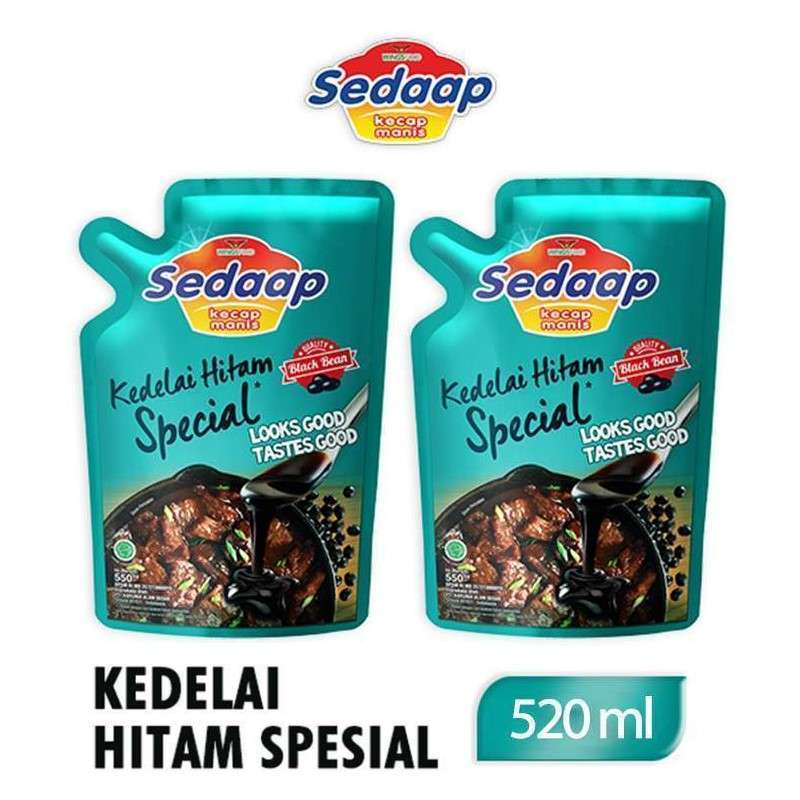 Jual Sedap kecap manis kedelai hitam 520ml | Shopee Indonesia