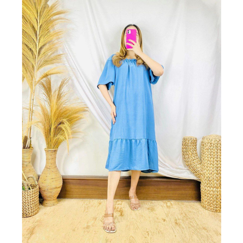 Jual Benang Raja Daster Ruffle Cringkle | Shopee Indonesia