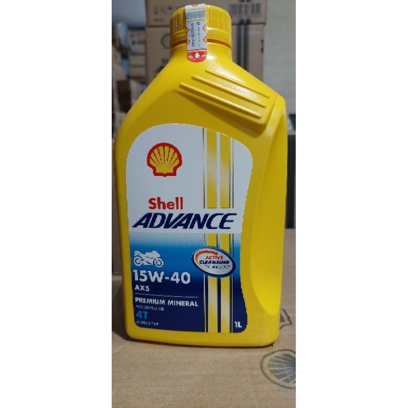 Jual OLI SHELL ADVANCE SAE 15W-40 1LITER | Shopee Indonesia