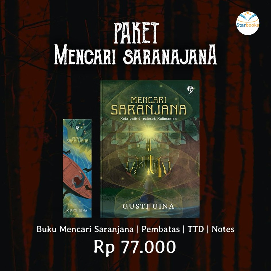 Jual Pre Order Mencari Saranjana & Wentira Kota Gaib by Gusti Gina ...