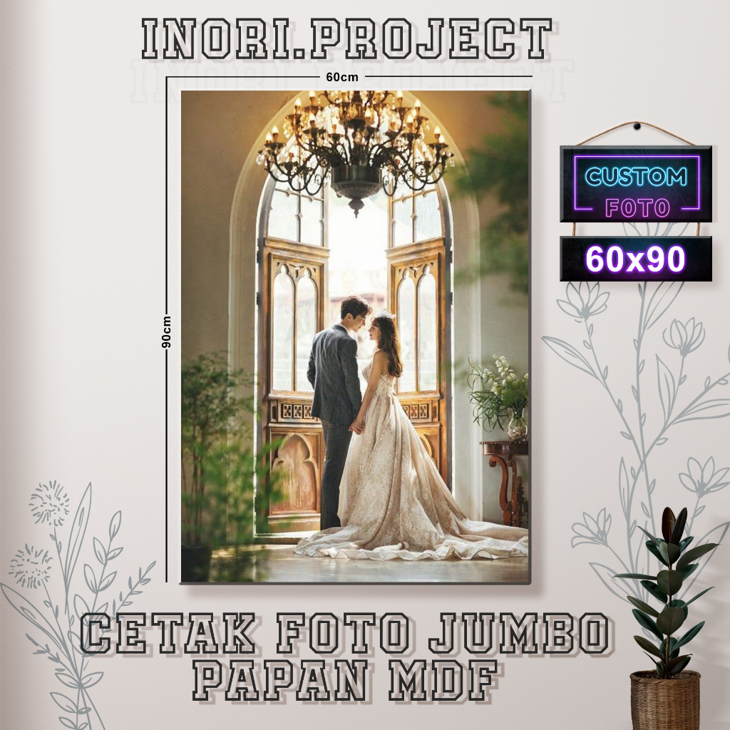 Jual CETAK FOTO JUMBO 24R + Papan MDF(60x90) bingkai kayu minimalis ... Jual CETAK FOTO JUMBO 24R + Papan MDF(60x90) bingkai kayu minimalis ...