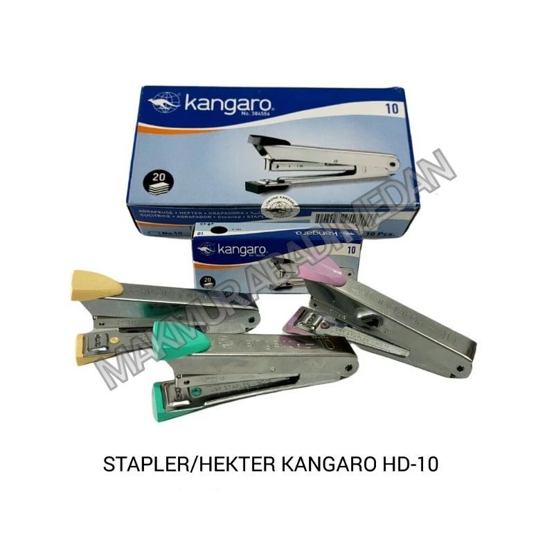 Jual Stapler Kangaro HD-10/HS-10Y/Hekter Kangaro HD-10/HS-10Y/Staples ...