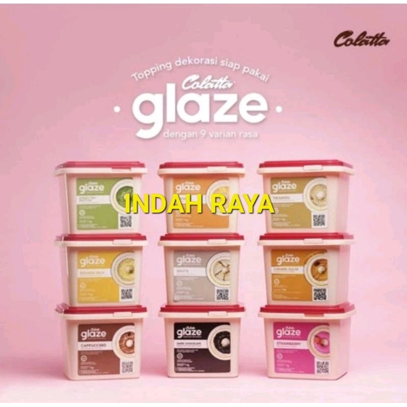 Jual COLATTA GLAZE varian RASA 1kg | Shopee Indonesia