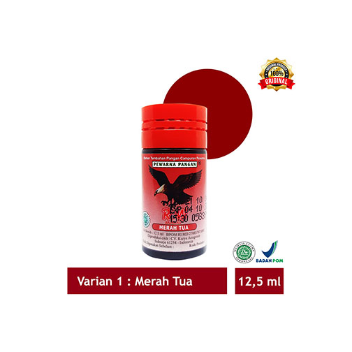 Jual Pewarna Makanan Kue Rajawali Merah tua | Shopee Indonesia