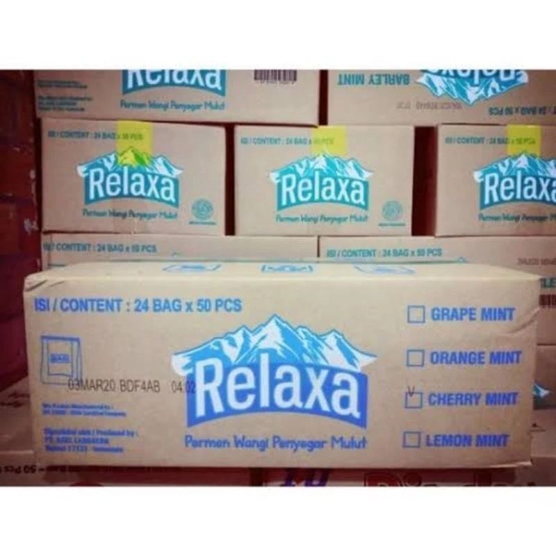 Jual permen relaxa kotak isi 48bks | Shopee Indonesia