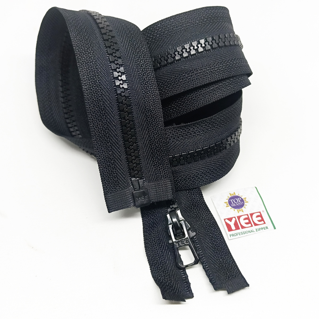 Jual Resleting Zipper YEE Vislon 80 cm Atau 32 inch Warna Hitam Model ...