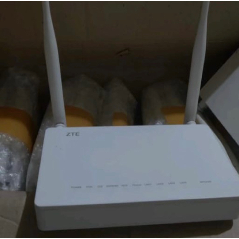 Jual ONT GPON ZTE F609 V2 Plus Adaptor | Shopee Indonesia
