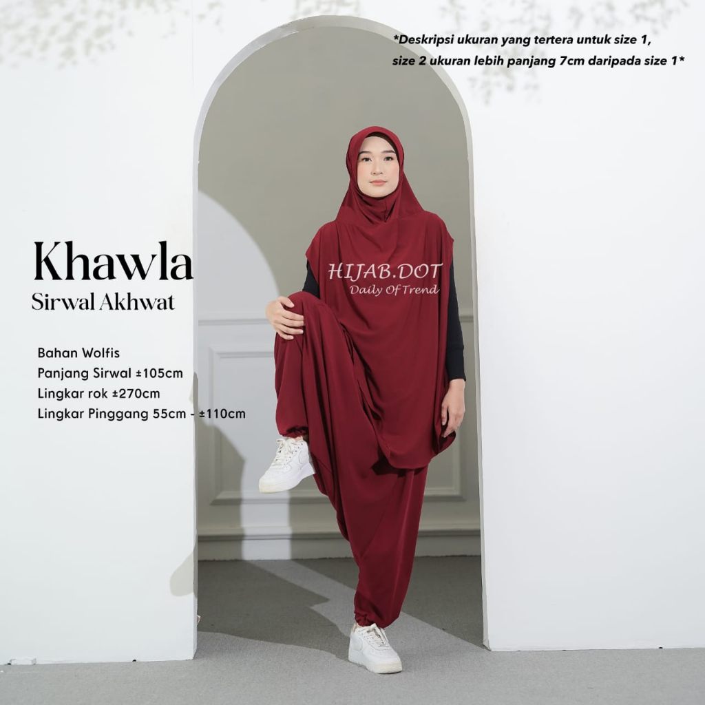 Jual Khawla Sirwal Akhwat By HIJAB.DOT | Shopee Indonesia