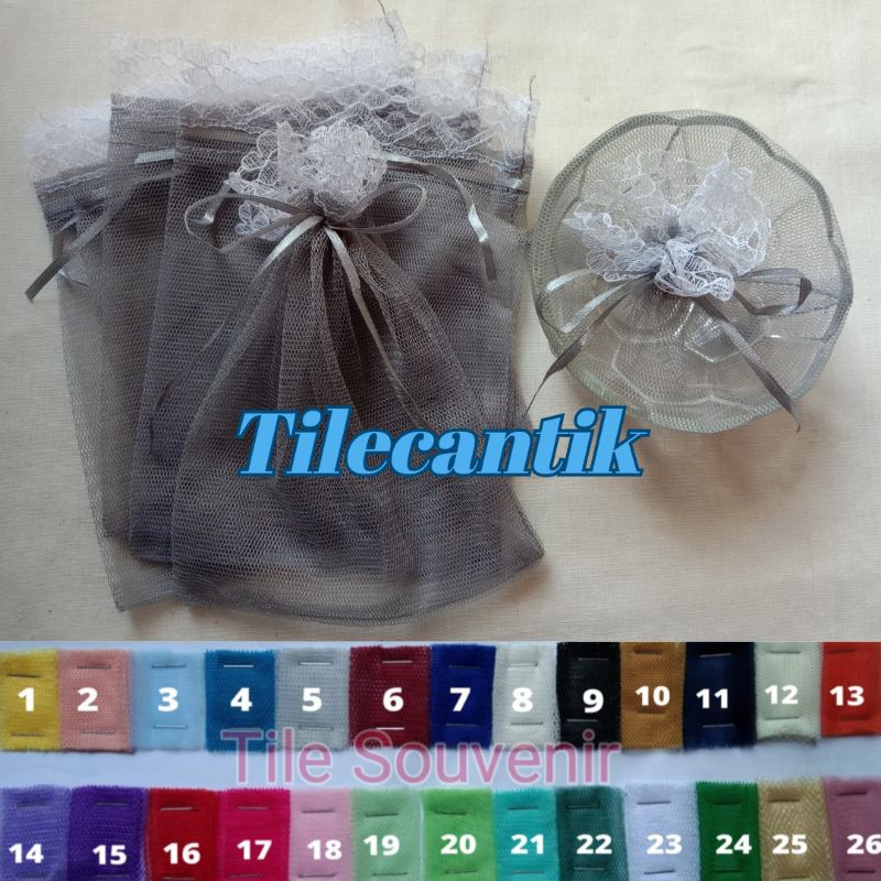 Jual Tile mangkok bola/ bungkus tile/ bungkus souvenir/ kemasan tile ...