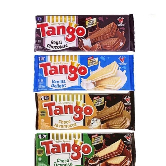 Jual TANGO WAFER ROYAL CHOCOLATE COKLAT VANILLA DELIGHT CHOCO JAVAMOCCA ...