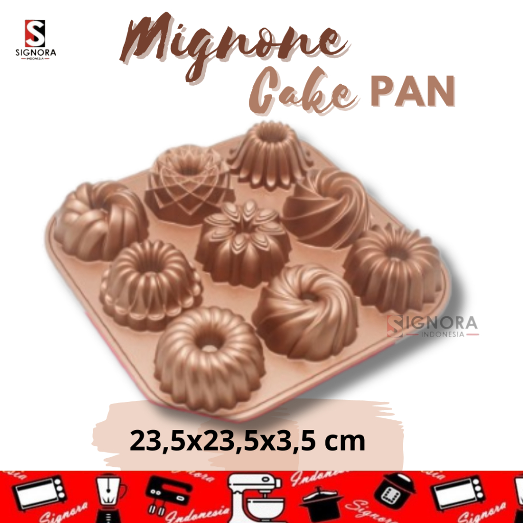 Jual Loyang Mignon Cake Signora / Mignone Cake pan | Shopee Indonesia