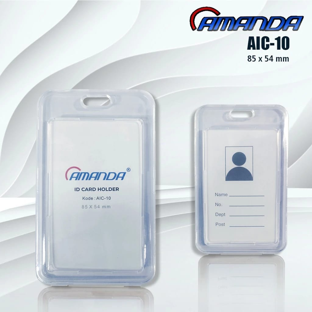 Jual Frame Box / Card Holder Transparant Box tutup / Cassing ID Card ...