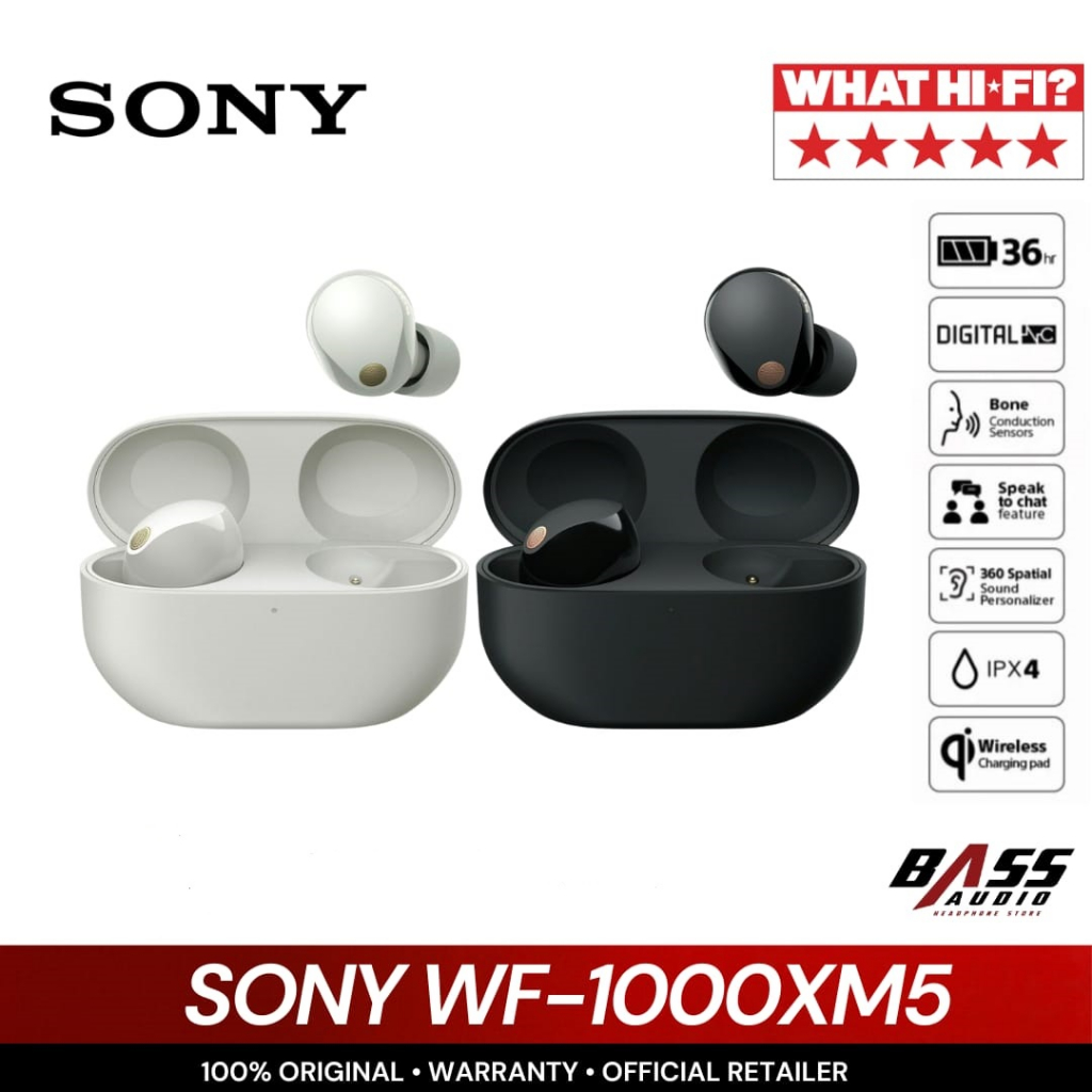 Jual Sony WF-1000XM5 WF1000XM5 WF1000 XM5 True Wireless Earphone TWS ANC LDAC | Shopee Indonesia